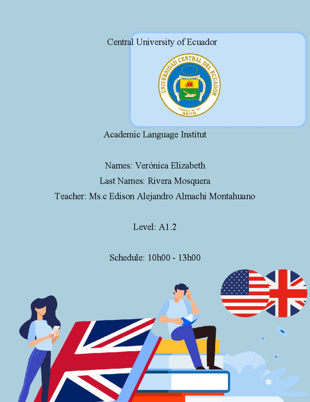 Central University of Ecuado 1 - Central University of Ecuador Academic ...