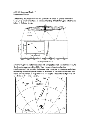 ASTR 101 Summary Chapter 4 - ASTR 101 Summary Chapter 4 New Cosmology ...