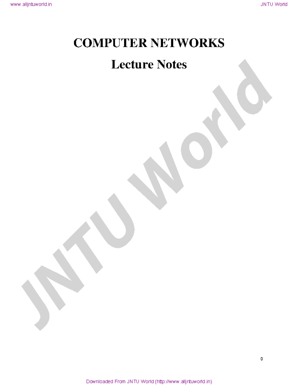 Computer Networks - This sharing can be local or remote. Between ...