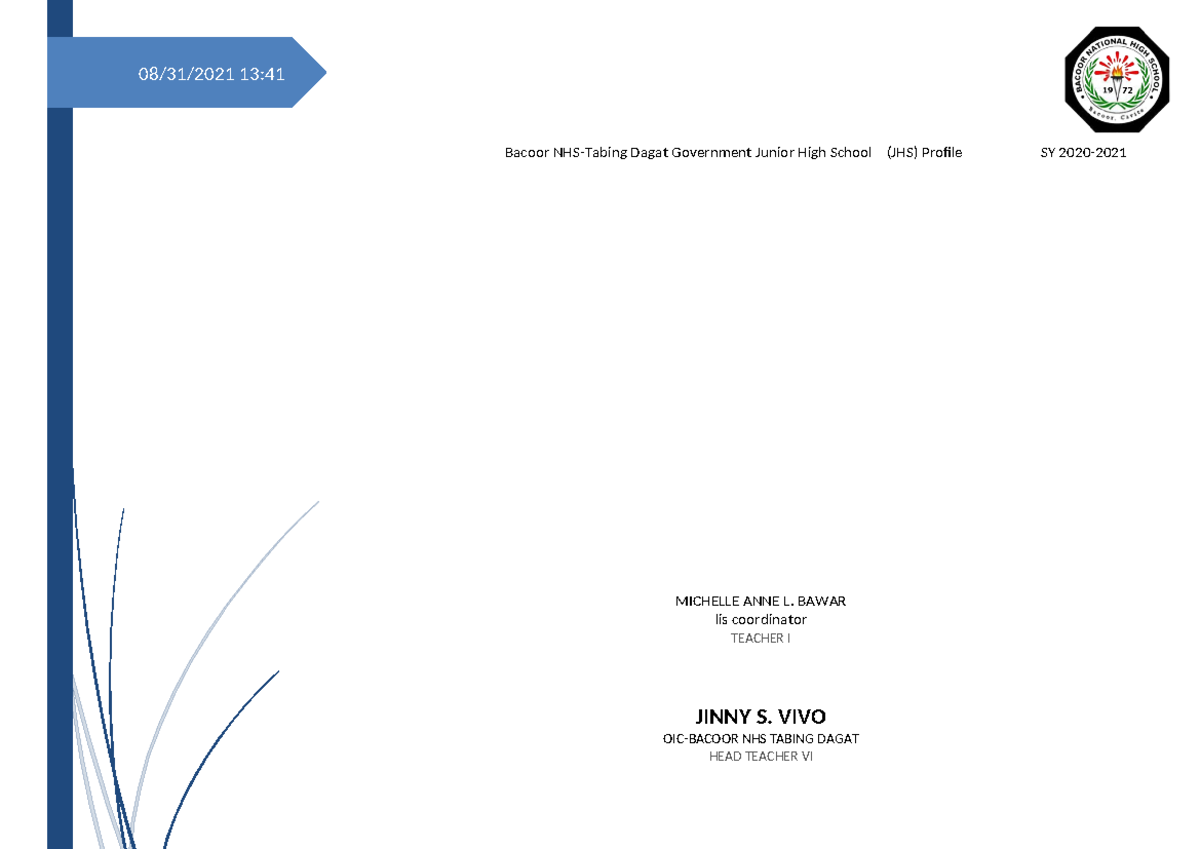 Cover PAGE SF6- Landscape - TLE Grade 10 activity - 08/31/2021 13 ...