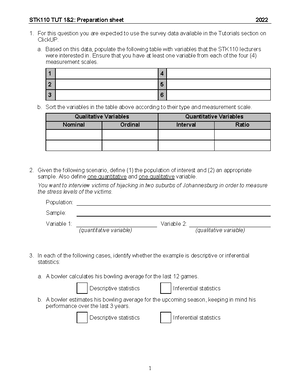 Studyguide STK113 Section B - FACULTY OF ECONOMIC AND MANAGEMENT ...