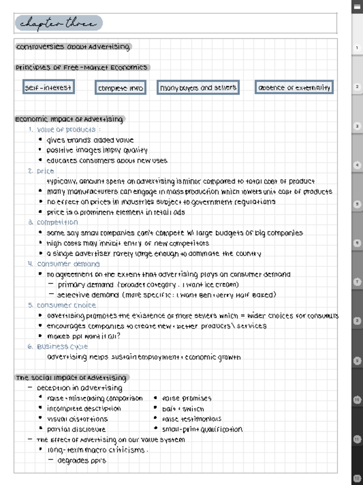 Adv3008 chapter 3 - Professor Meng Tian, mostly handwritten advertising ...