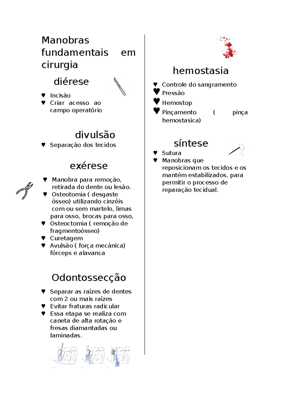 Manobras fundamentais em cirurgia - Manobras fundamentais em cirurgia ...
