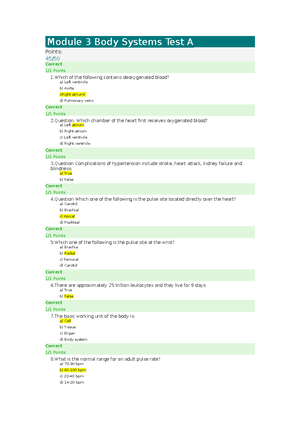 Test Bank #02. Pysical Examination and Health Assessment - Chapter 02 ...