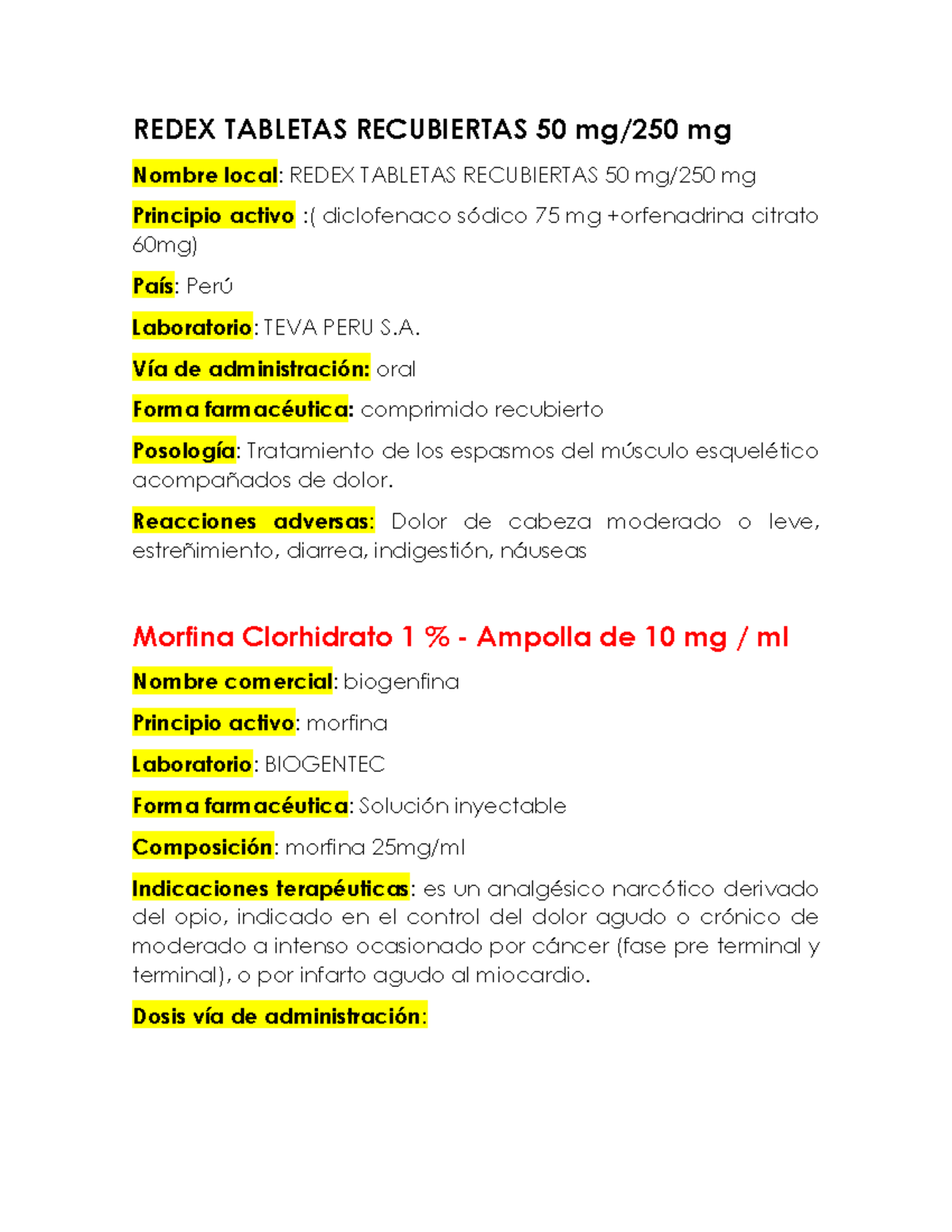 Redex Tabletas Recubiertas 50 mg - REDEX TABLETAS RECUBIERTAS 50 mg/250 ...