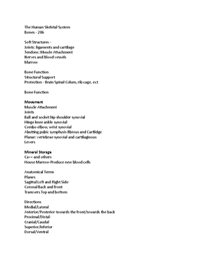 Forensic anthropology notes - ANT 258 - Studocu