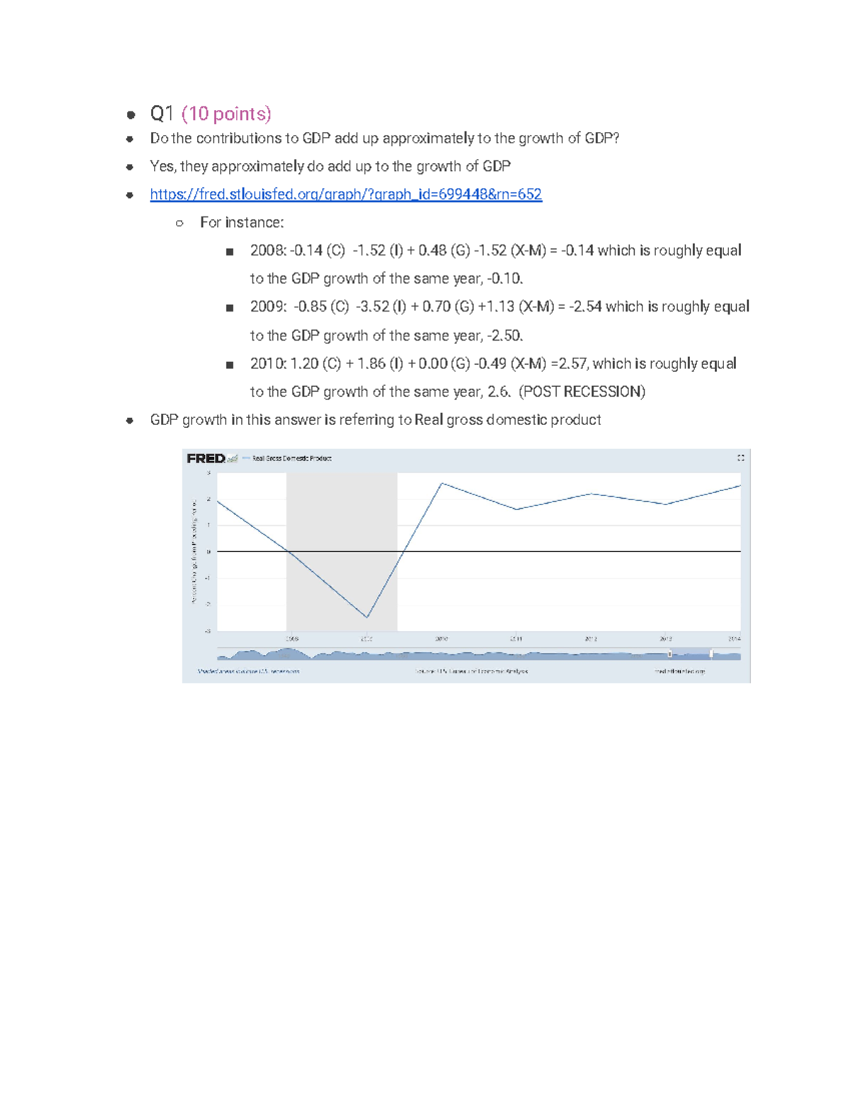 ECO102 Assignment - from tutorial - Do the contributions to GDP add up ...