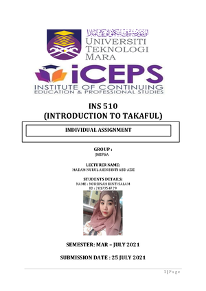 Compare and contrast Fundamental risk and Particular risk by giving an ...