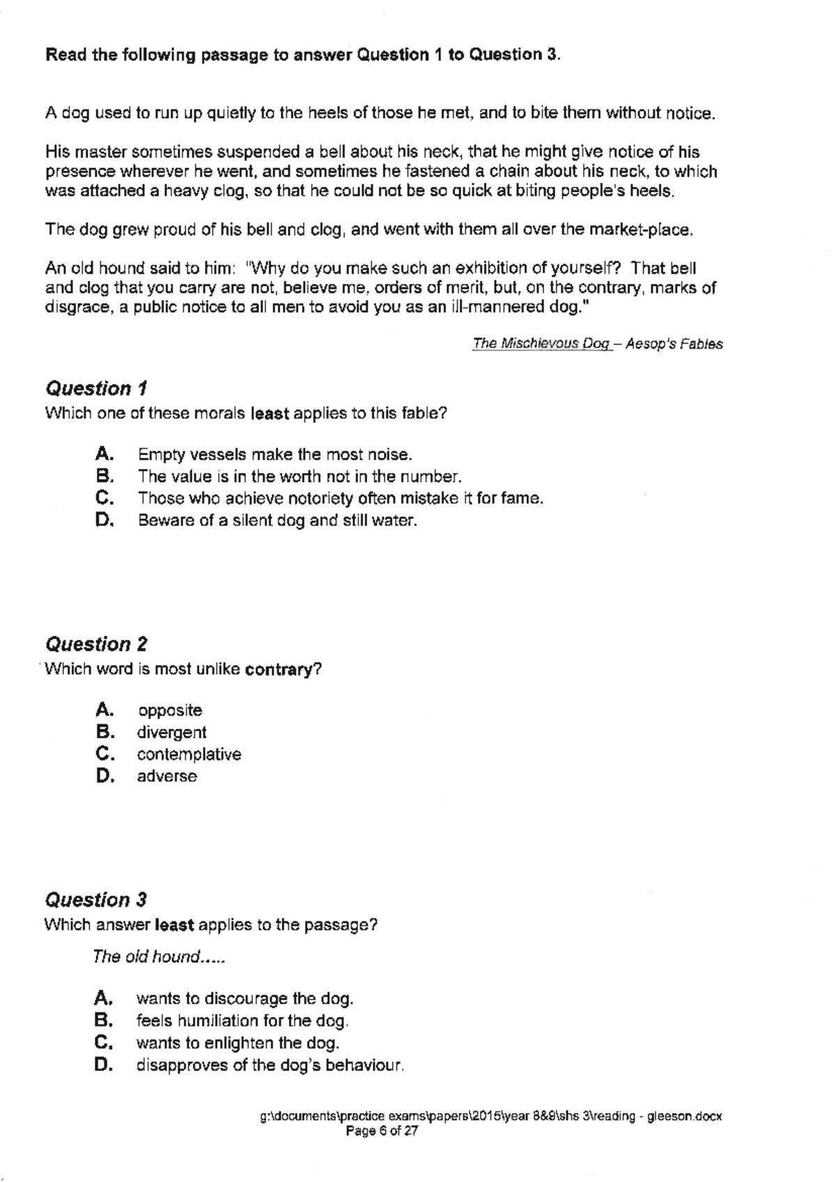 1-10 RC Questions from 1 - Studocu