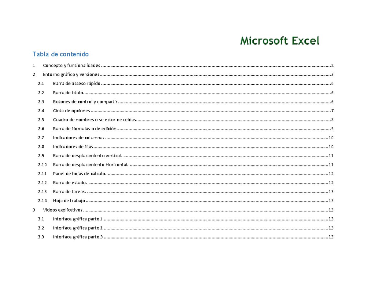 1. Interface grafica de Excel - Programación Orientada a Objetos - Warning: TT: undefined ...