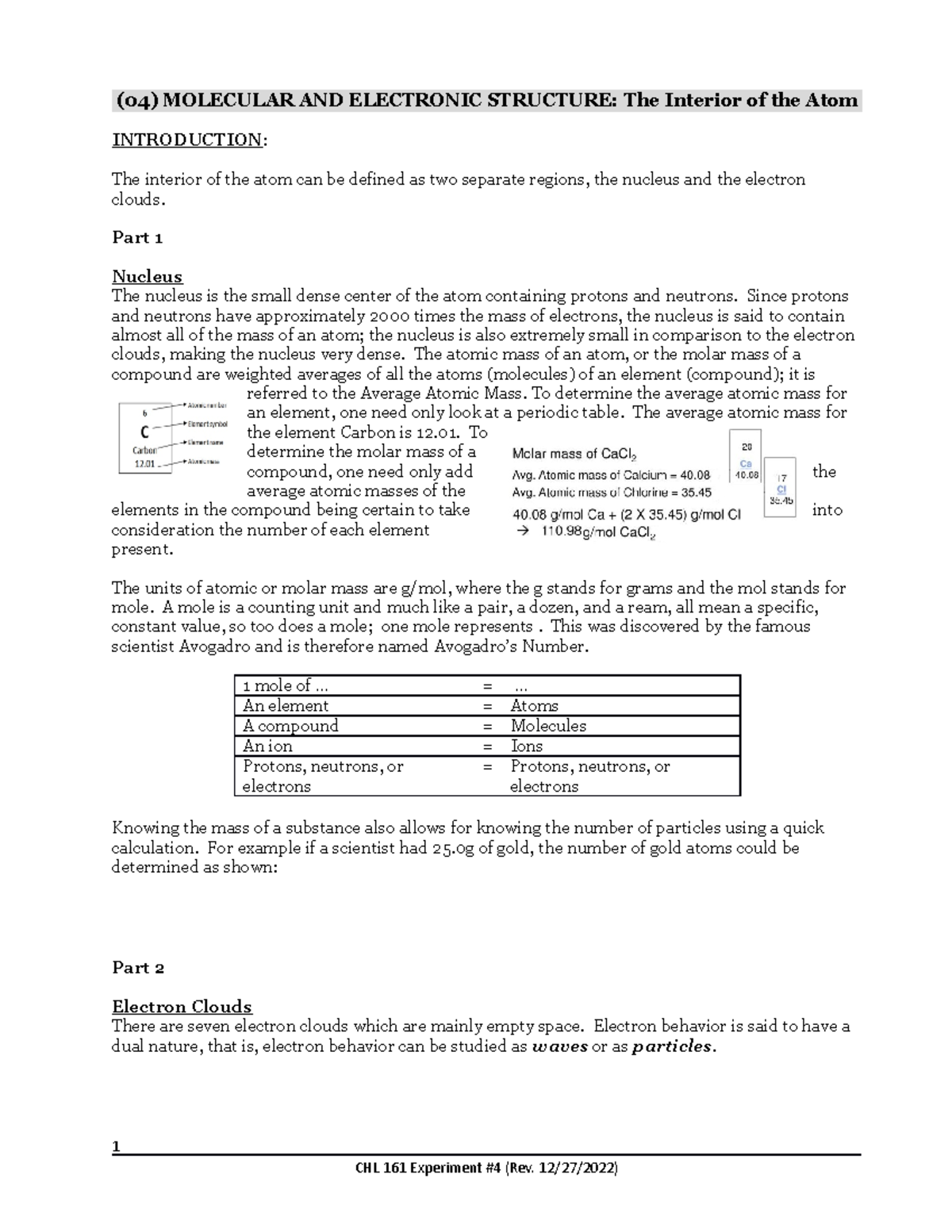 04 - chem232 - week 5 lab notes - used for dr. zimmerman's class - (04 ...