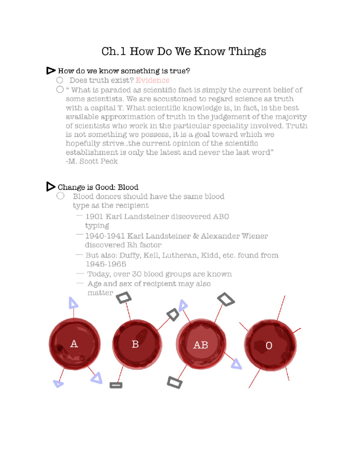 How Do We Know Things - PSY215 - Studocu