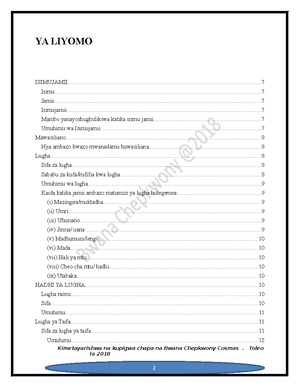 2 - Ushairi - Page | 1 For more high school notes, set books, guide ...