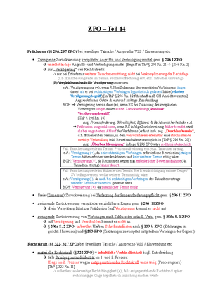 ZPO - Teil 3 - Tenor des Urteils - ZPO I – Teil 3 C. Tenor I ...