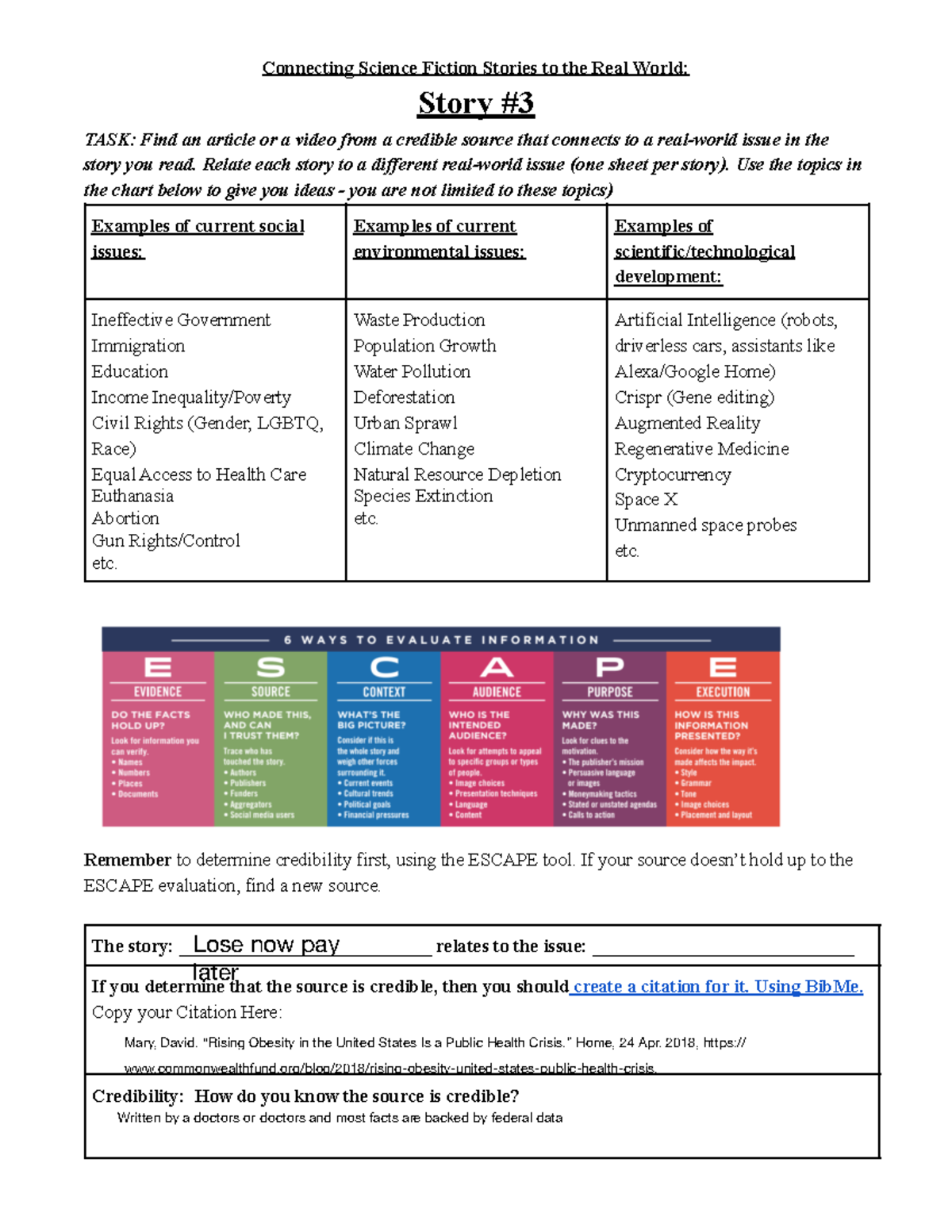 Story+3 +Connecting+Sci+Fi+Stories+to+Real+World+%282%29 - Connecting ...
