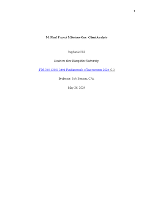 5-1 Final Project Milestone Two - Stock Analysis and Portfolio ...