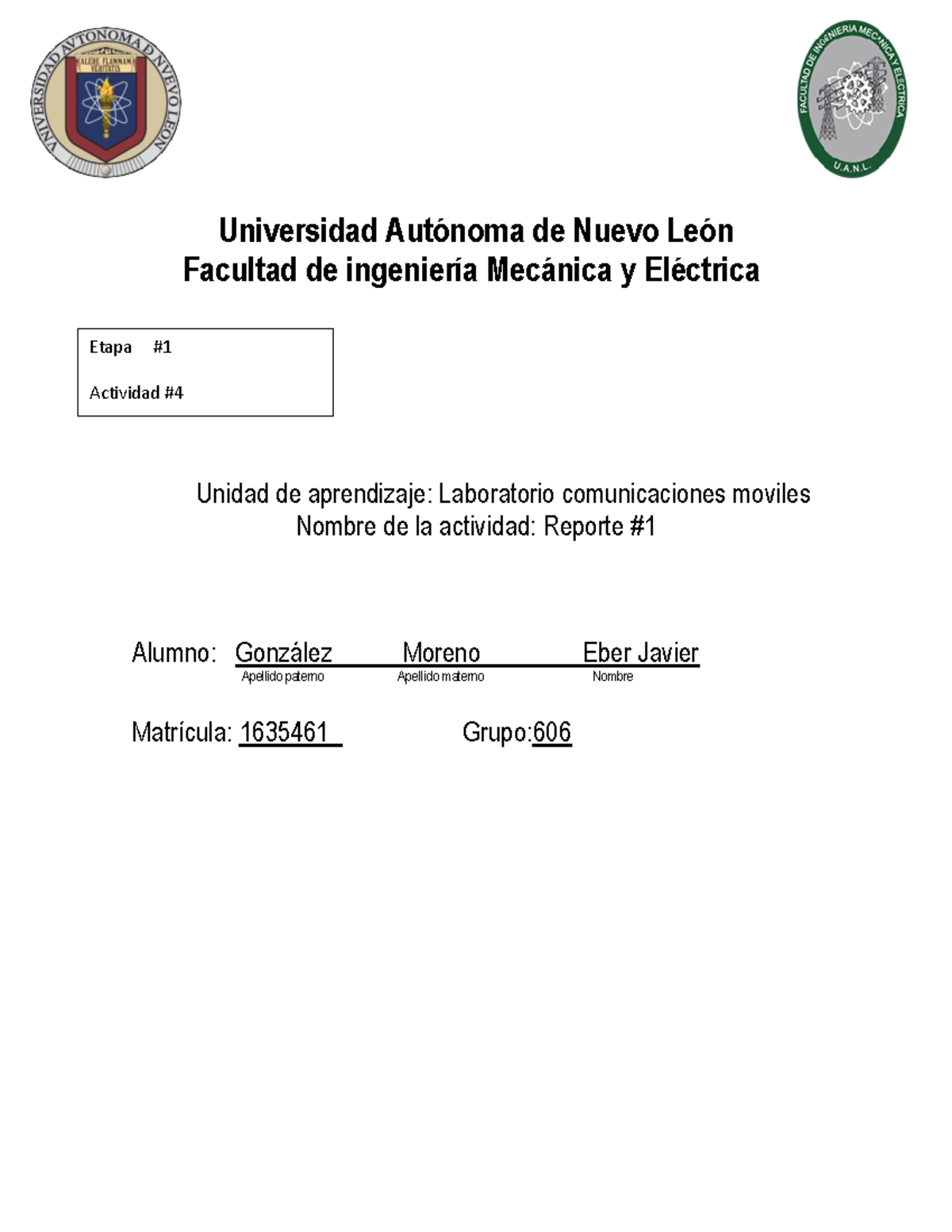Practica 1 Eber Jvier Gonzalez Moreno - La Ciencia Del Movimiento ...