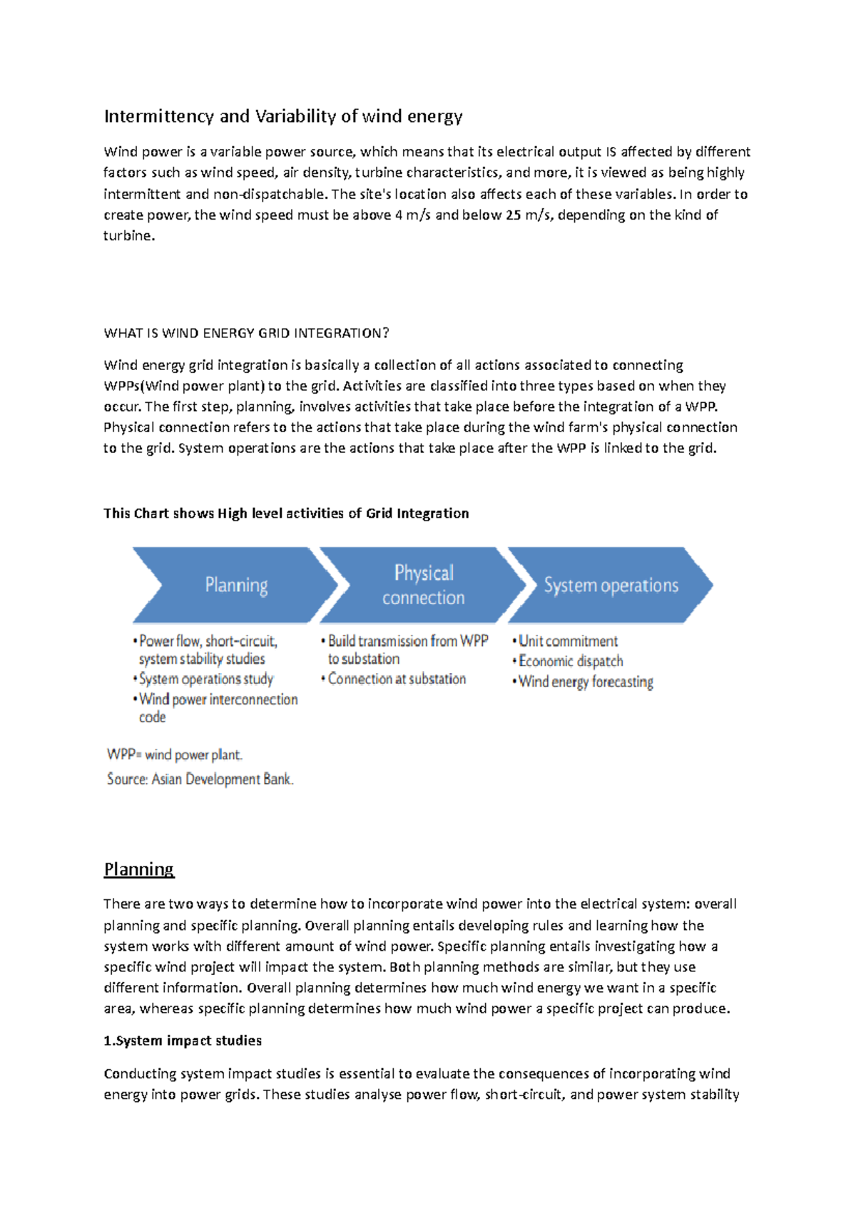 WIND - THANK YOU - Intermittency and Variability of wind energy Wind ...