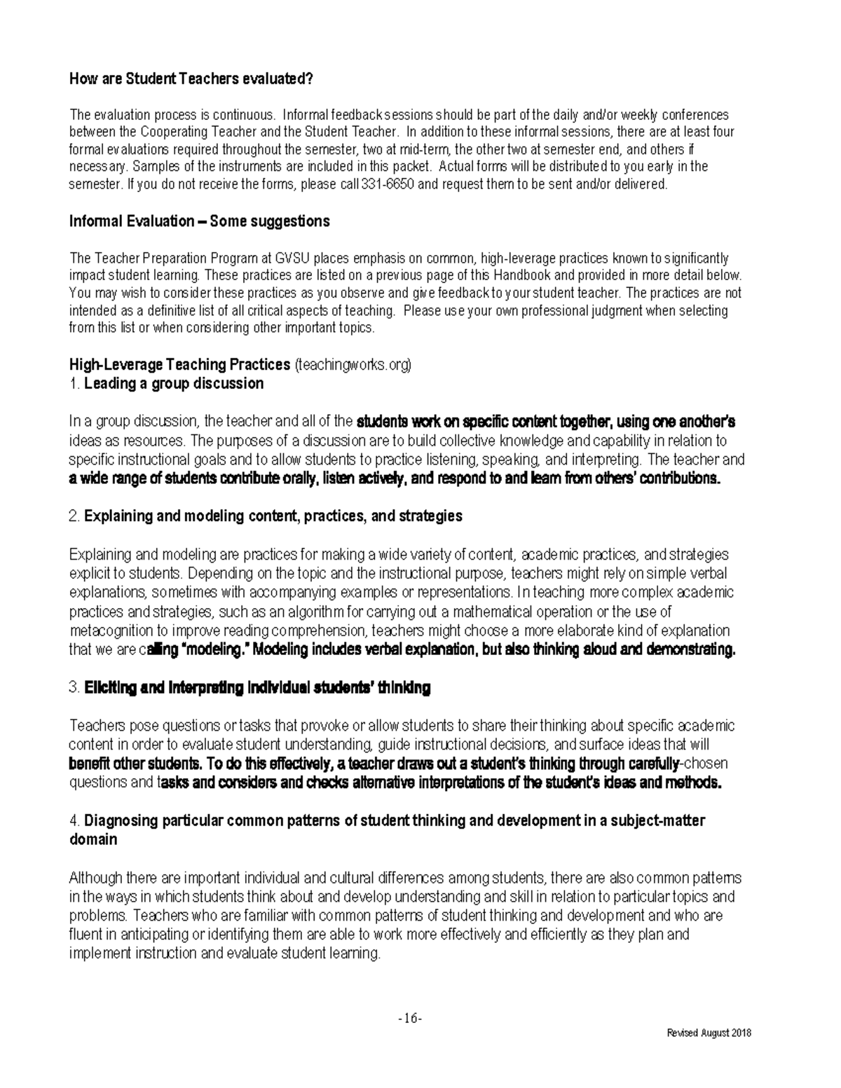 Student teacher evaluations - 16 - How are Student Teachers evaluated? The evaluation process is ...