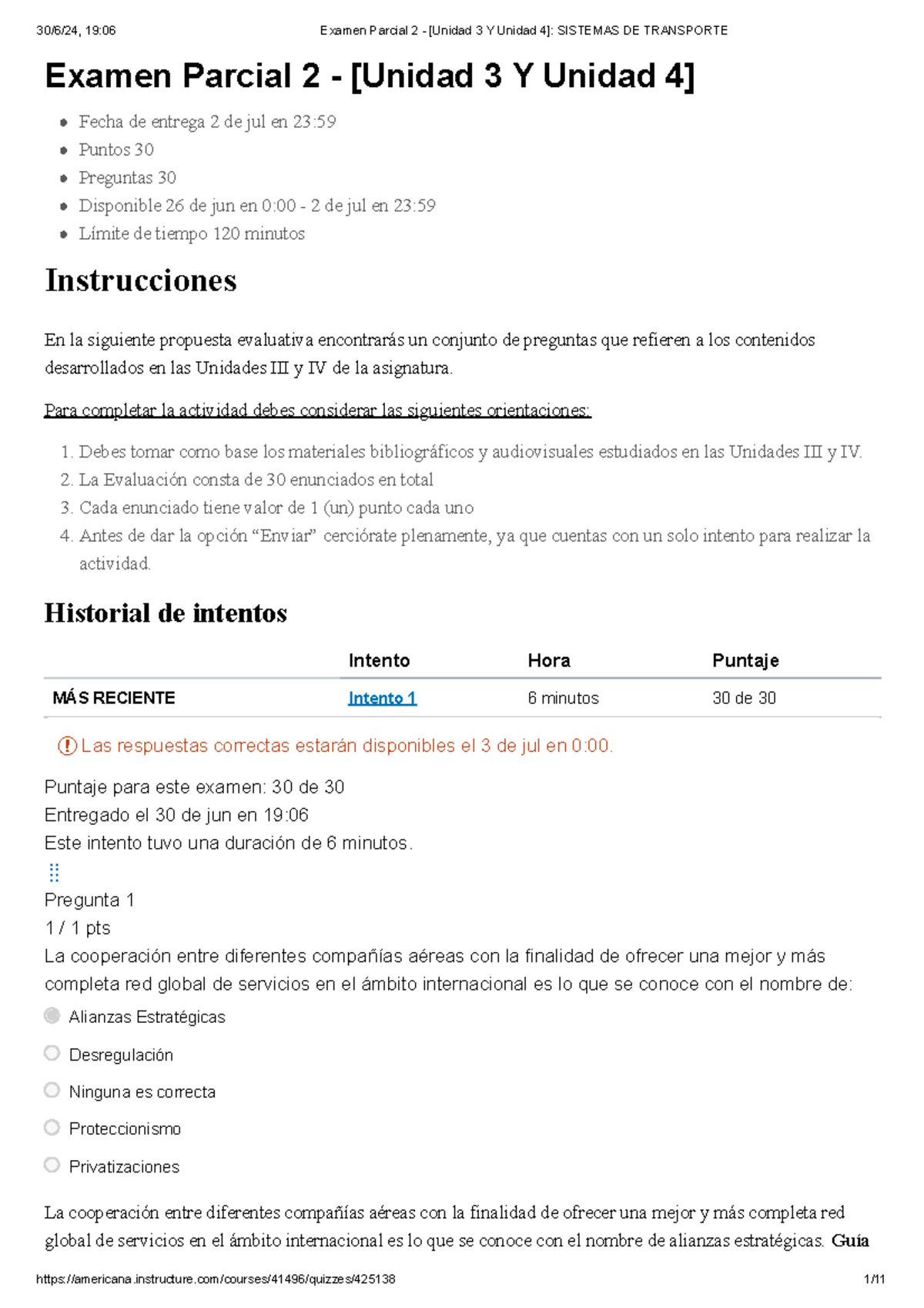 Examen Parcial 2 - [Unidad 3 Y Unidad 4]_ SISTEMAS DE TRANSPORTE.pdf - Examen Parcial 2 ...