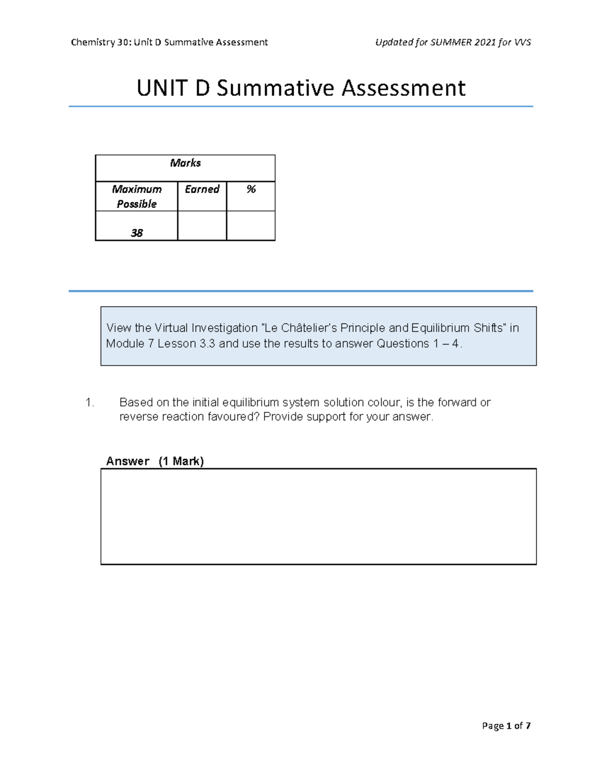 Acidbase chem assignment - UNIT D Summative Assessment View the Virtual ...