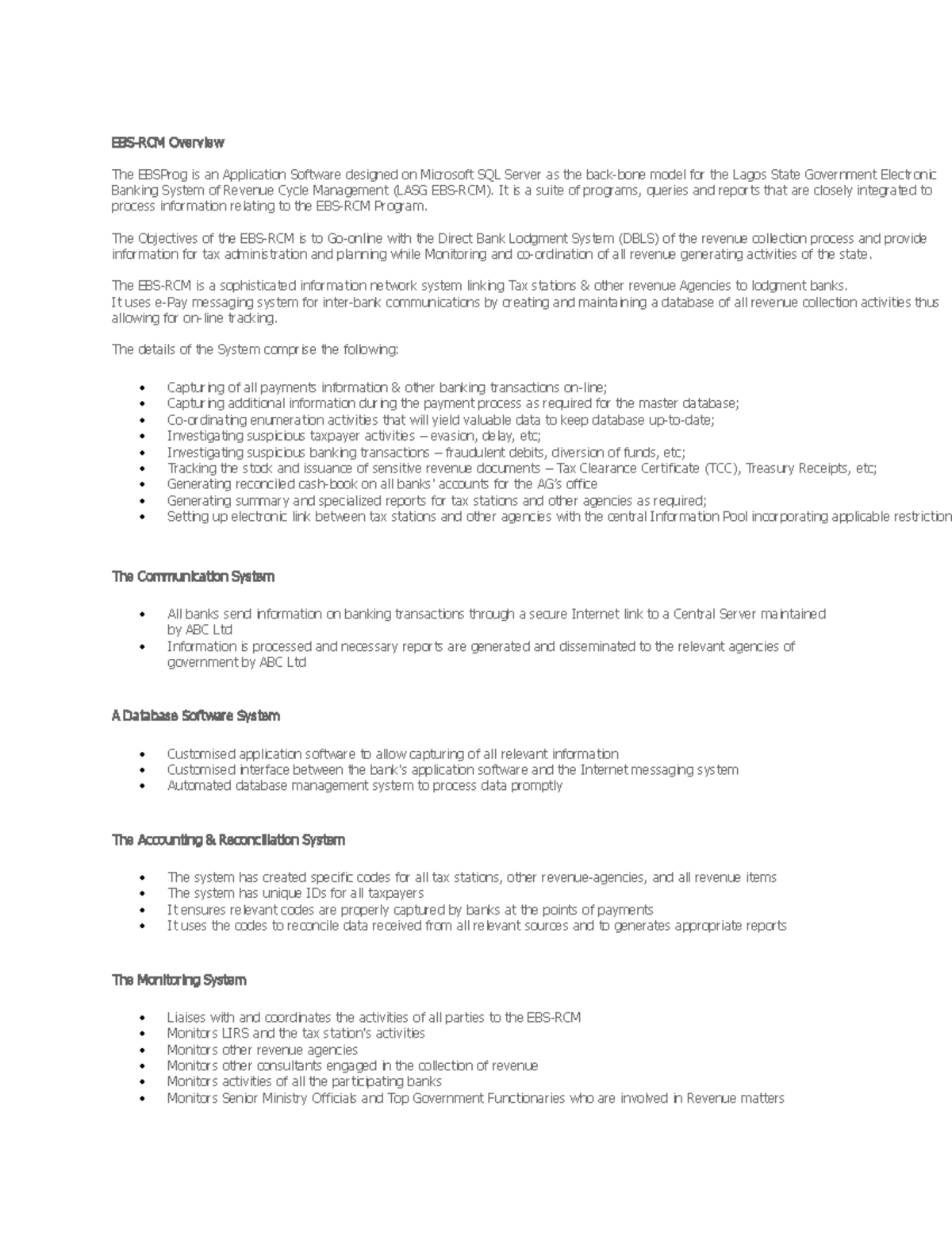 EBS - Grade: 5 - EBS-RCM Overview The EBSProg is an Application ...