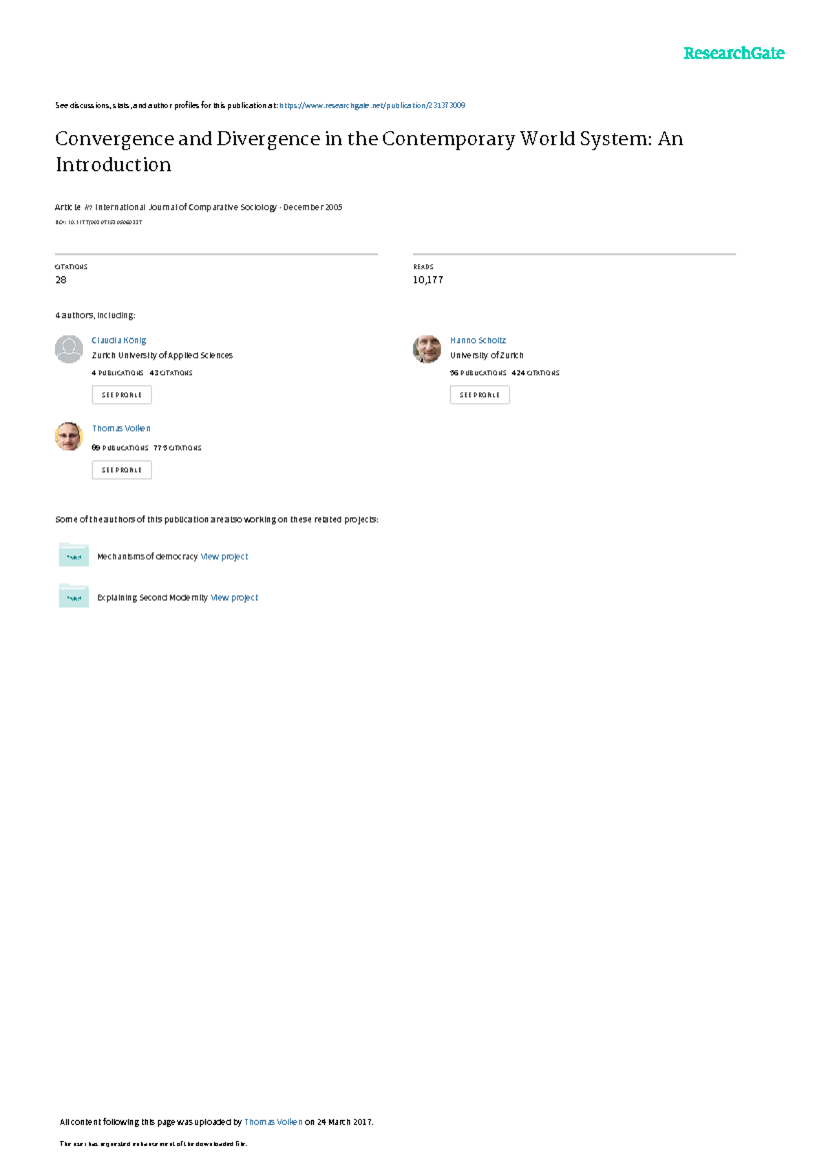 Convergenc IJCS 2005 - report - See discussions, stats, and author ...