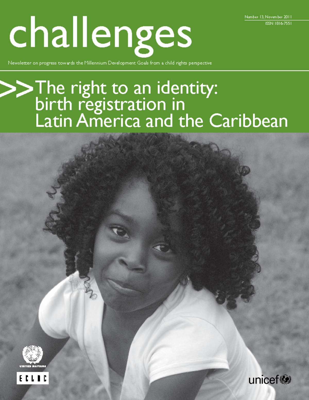 Challenges-13- Eclac- Unicef es - challenges Newsletter on progress ...