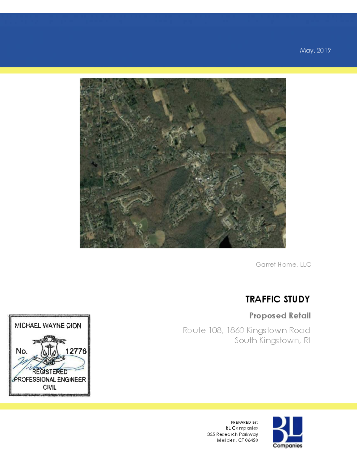 06 T RPT 18C6704 Traffic Study - Garret Home, LLC TRAFFIC STUDY ...