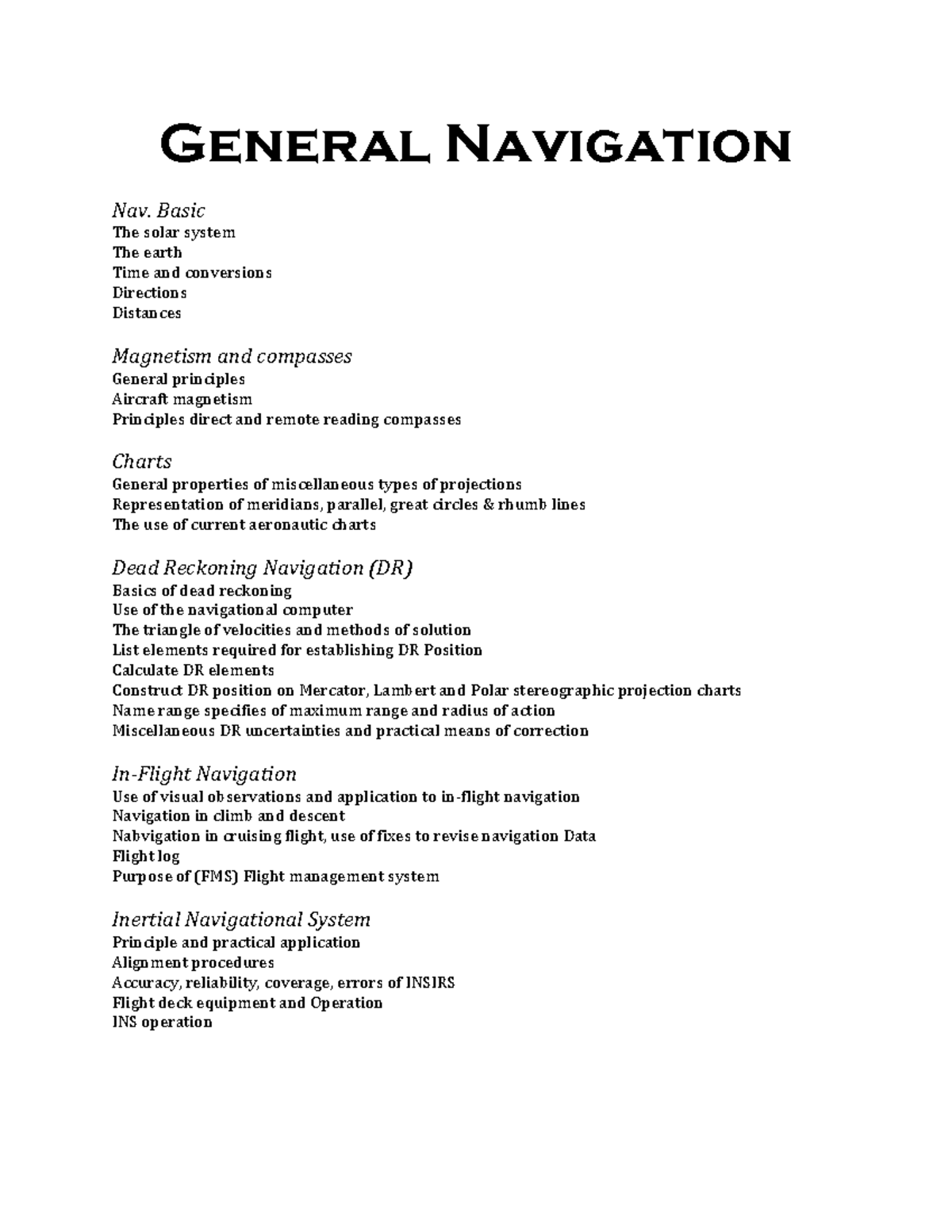 Toaz - Nothing - General Navigation Nav. Basic The solar system The ...