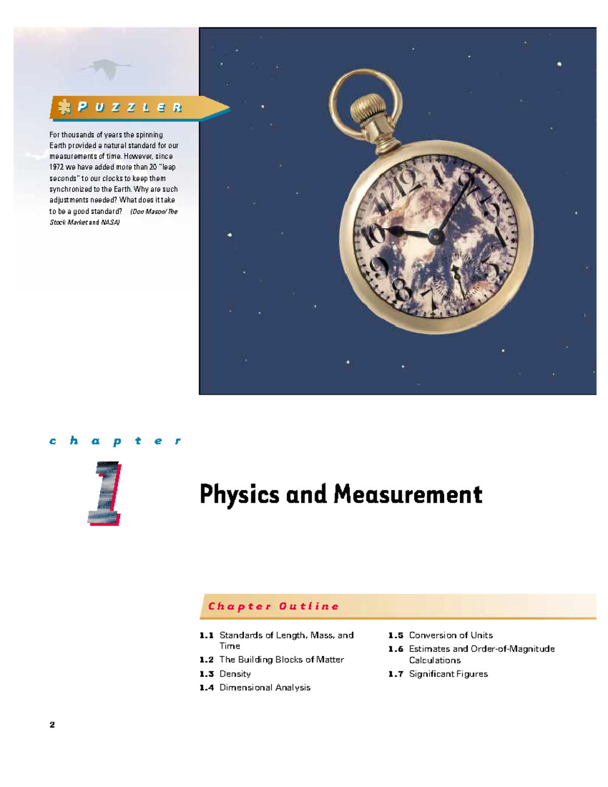 1 - Physics and Measurement - 2 c h a p t e r Physics and Measurement ...