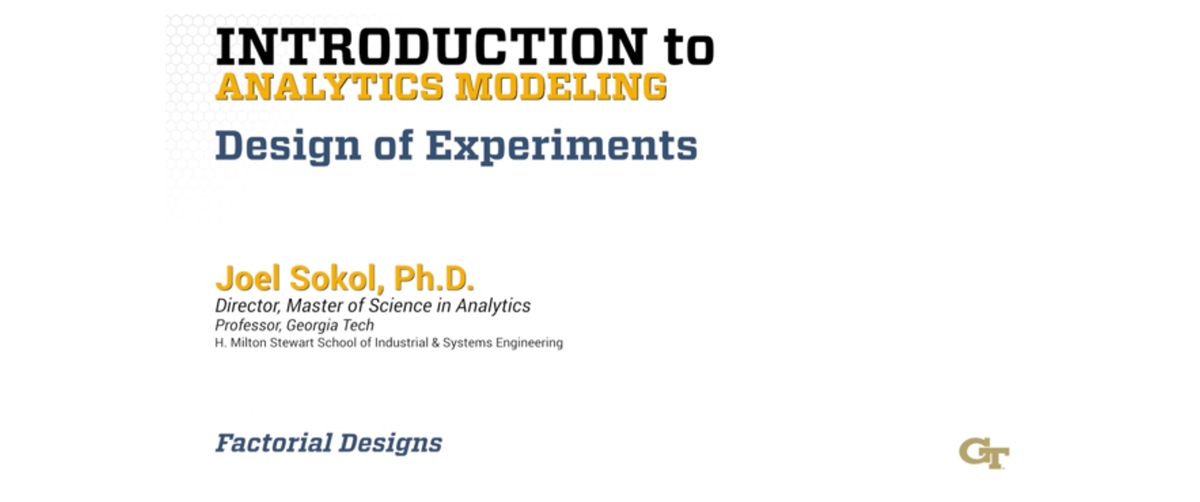 Module 12 L3 - ISYE 6501 - Georgia Tech - Studocu