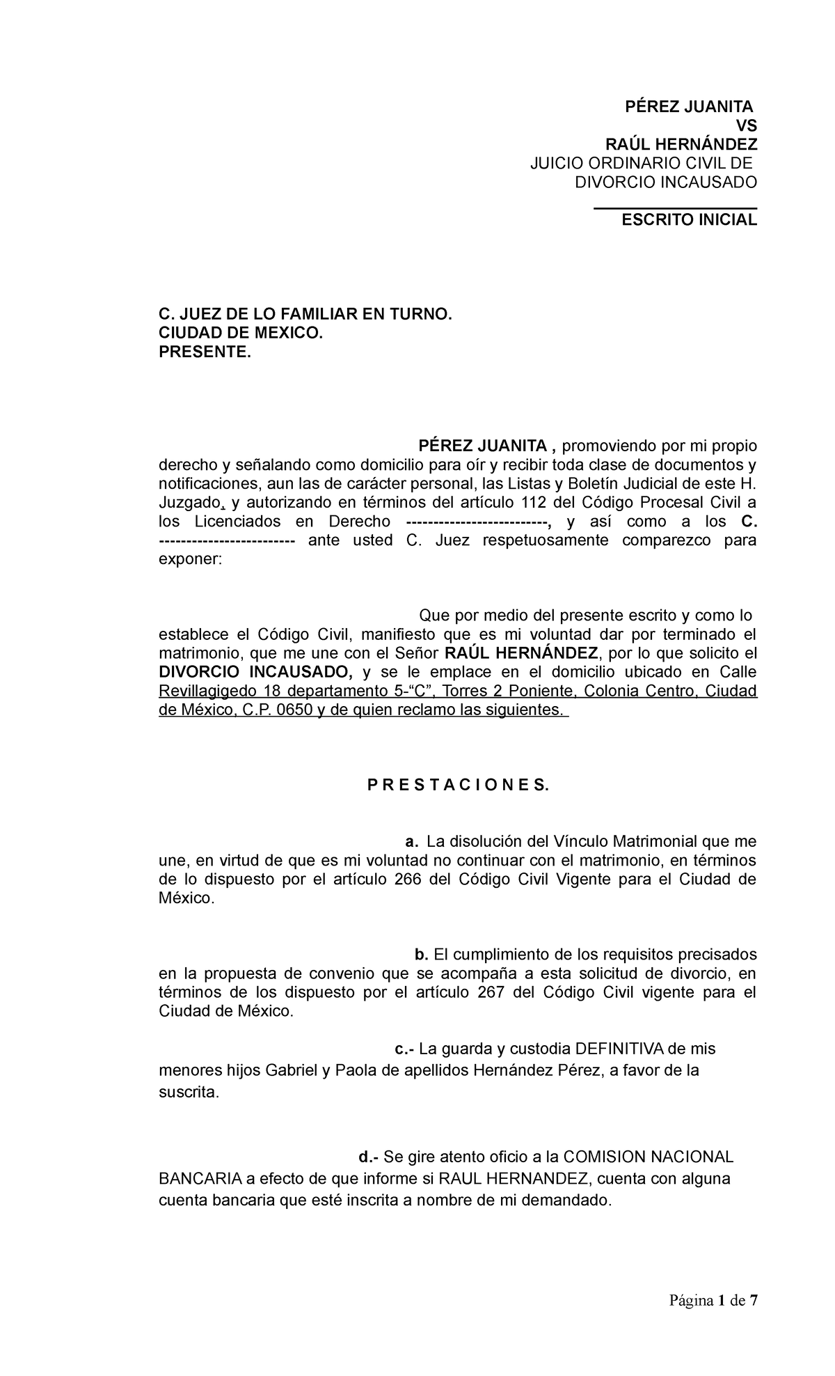 Divorcio Incausado y Convenio Divorcio Instituciones sociales