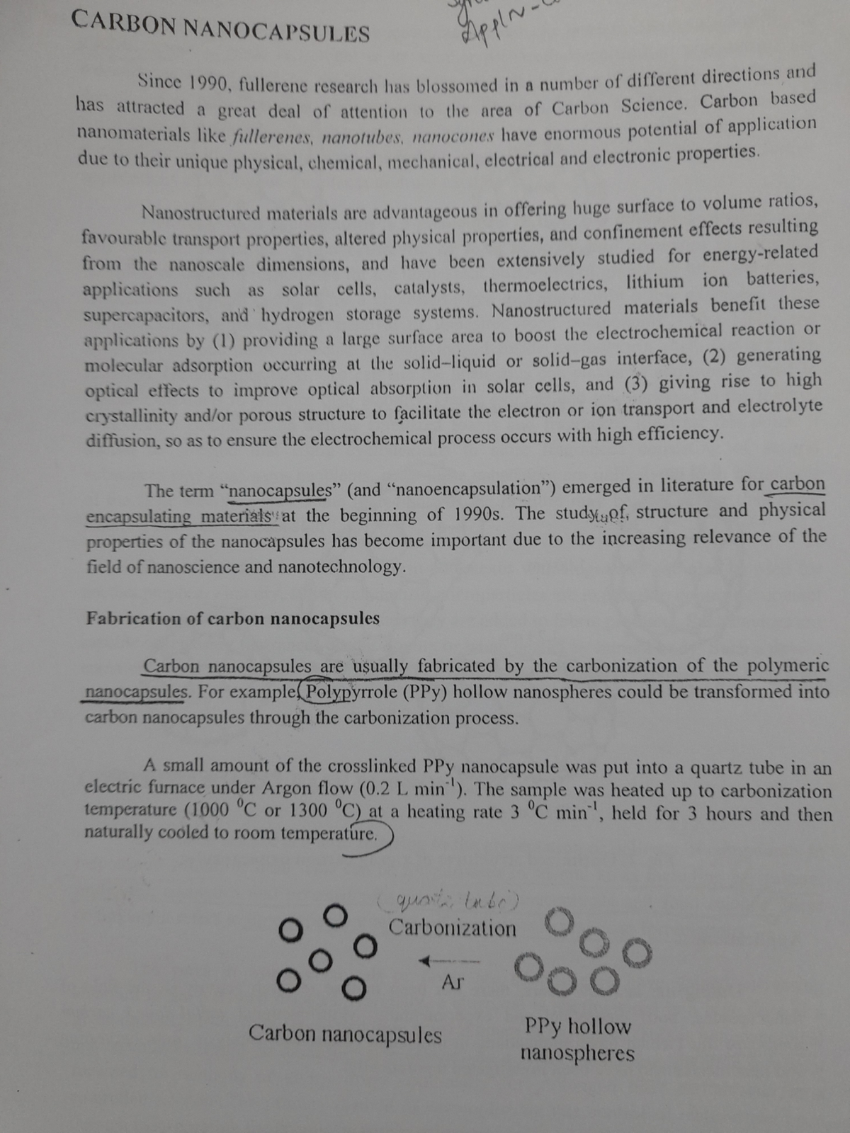 Nano chemistry - Lecture note - MSC Chemistry - Studocu