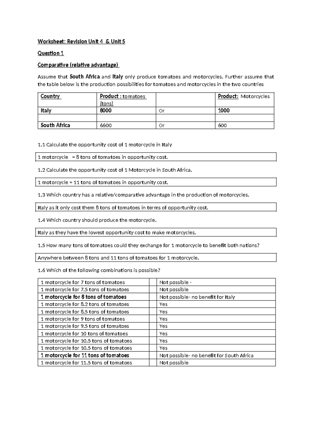 Tutor worksheet - Macro units 4 and 5 - Worksheet: Revision Unit 4 ...