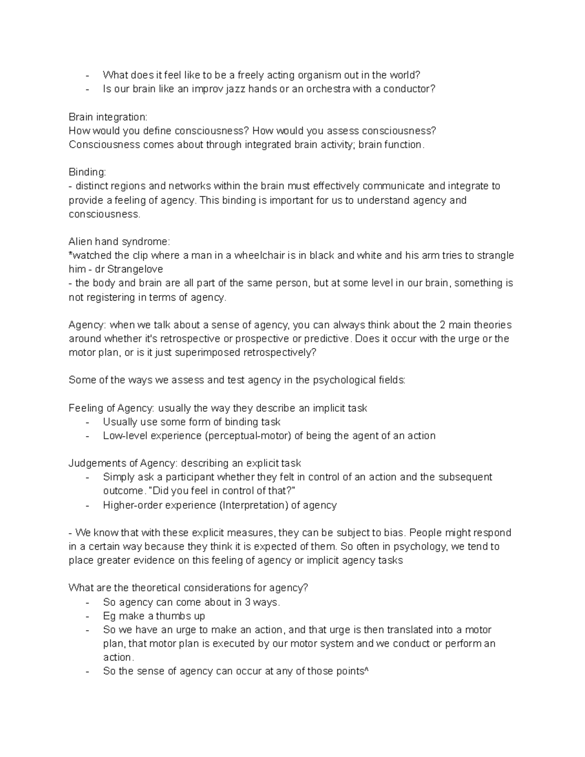 Sense of agency part1 definition and influencing factors - What does it ...