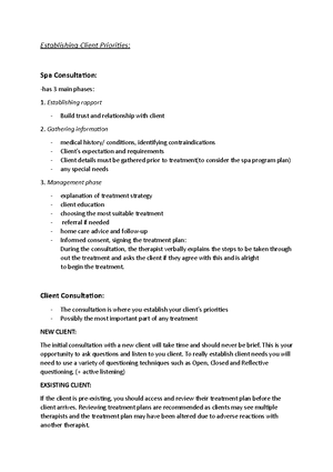 Bsbpef 402 Student Assessment Task 2 - Case Study - Develop personal ...