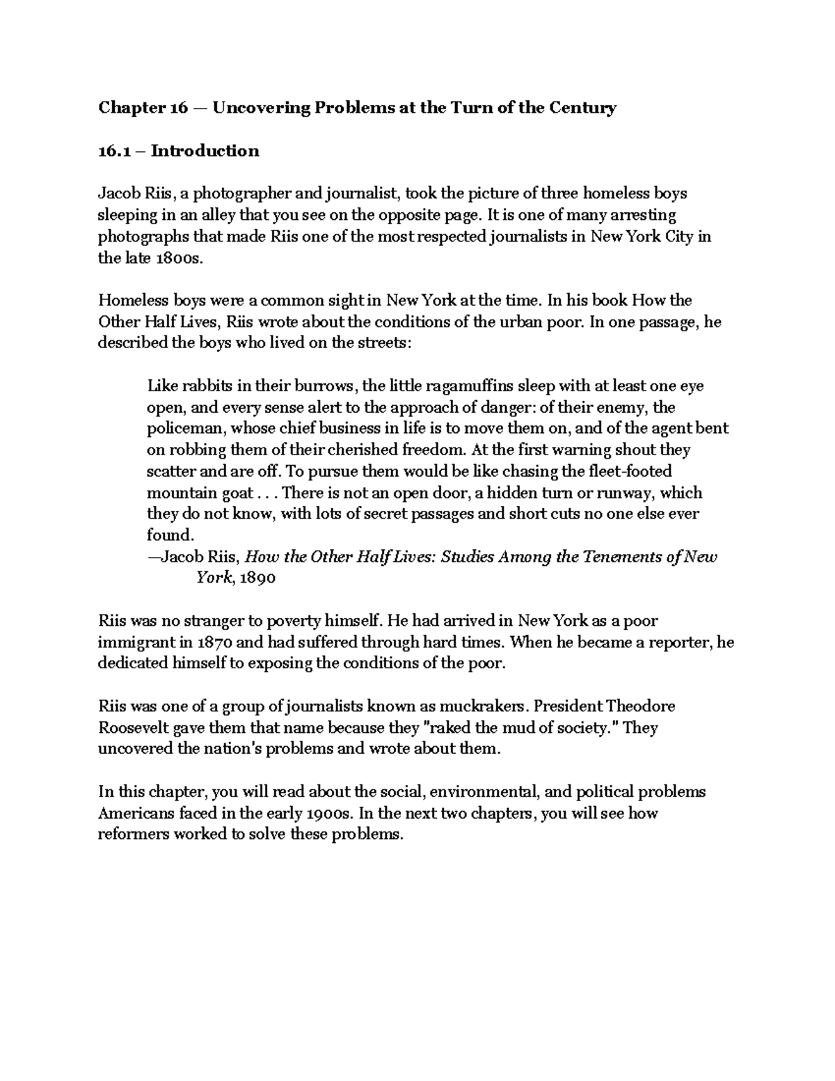 16.1 Intro (Uncovering Problems around 1900) - Chapter 16 — Uncovering ...