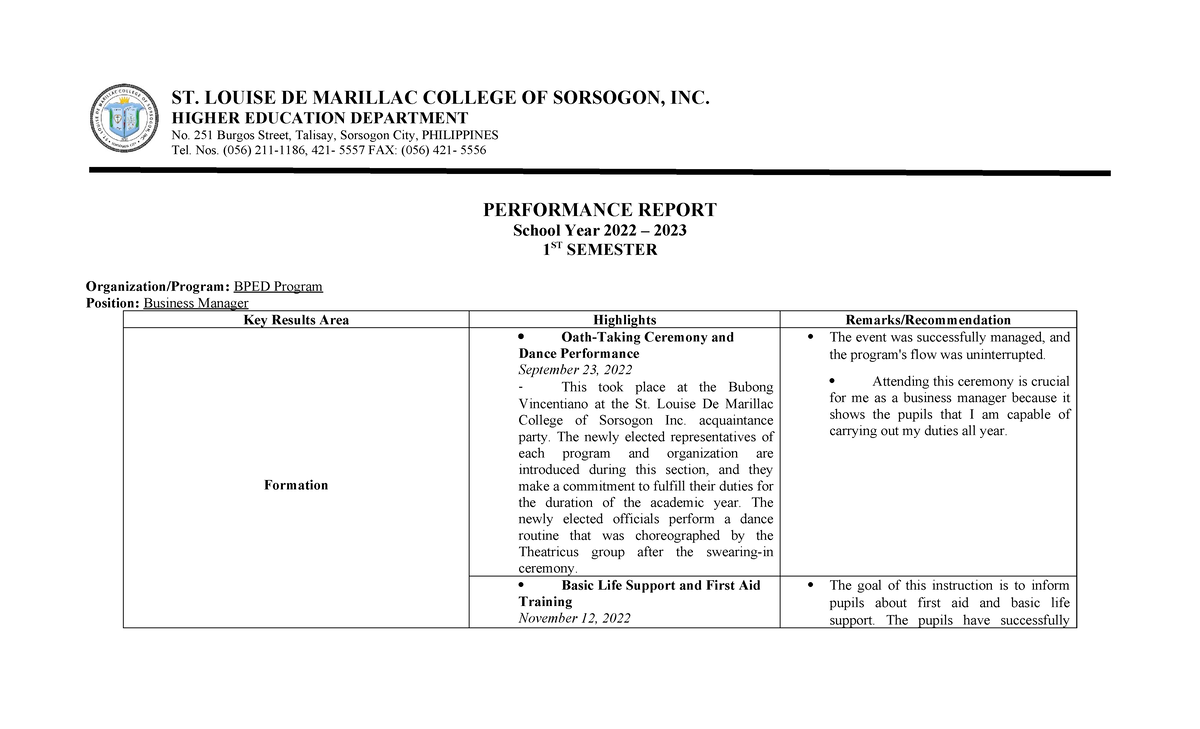 Stefanny-Copy - ERY3YU4 - ST. LOUISE DE MARILLAC COLLEGE OF SORSOGON ...
