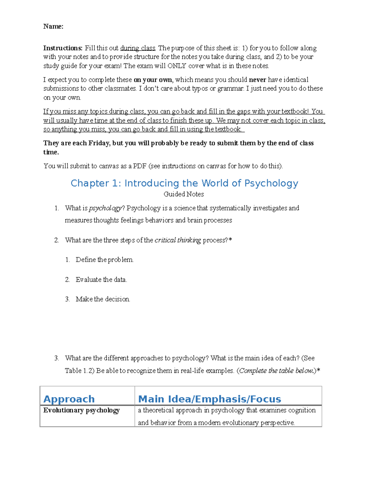 Ch. 1 Guided Notes Summer updated - Instructions: Fill this out during ...