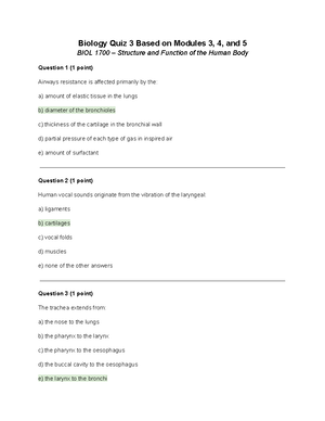 Quiz 3 Study Notes - Quiz 3 is based on Module III, Units 3-5; Module ...