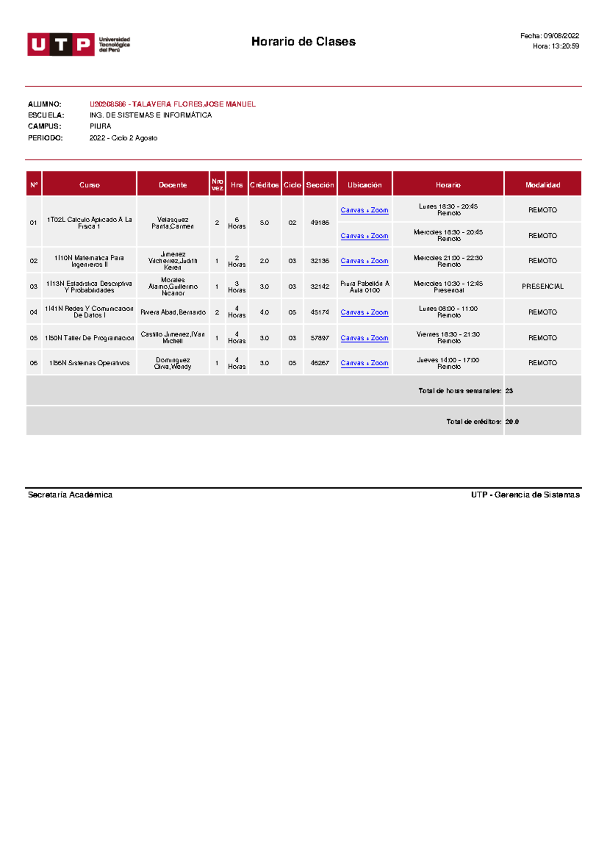 Reporte Horario - Skjsisksjshsgsushscwfs kskskskdkw jsjsjsksk - Horario ...