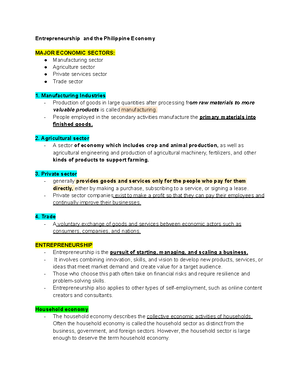 Q1 Lesson 1 Introduction to Entrep - Republic of the Philippines ...