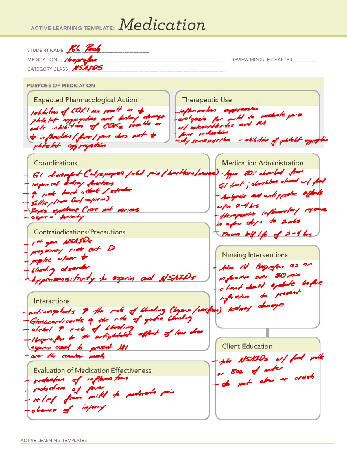 ACC+-+ Pharm+-+ Medication+ Template-1 4 - ACTIVE LEARNING TEMPLATES ...