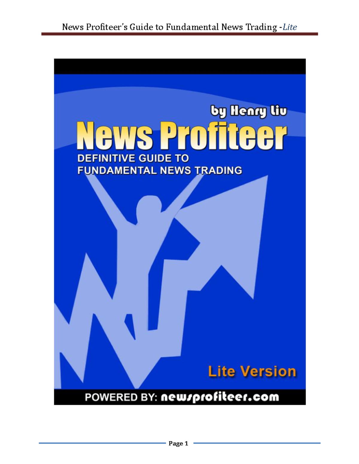 News Profiteer Ebook Lite - Page Page 2 What Other People Are Saying ...