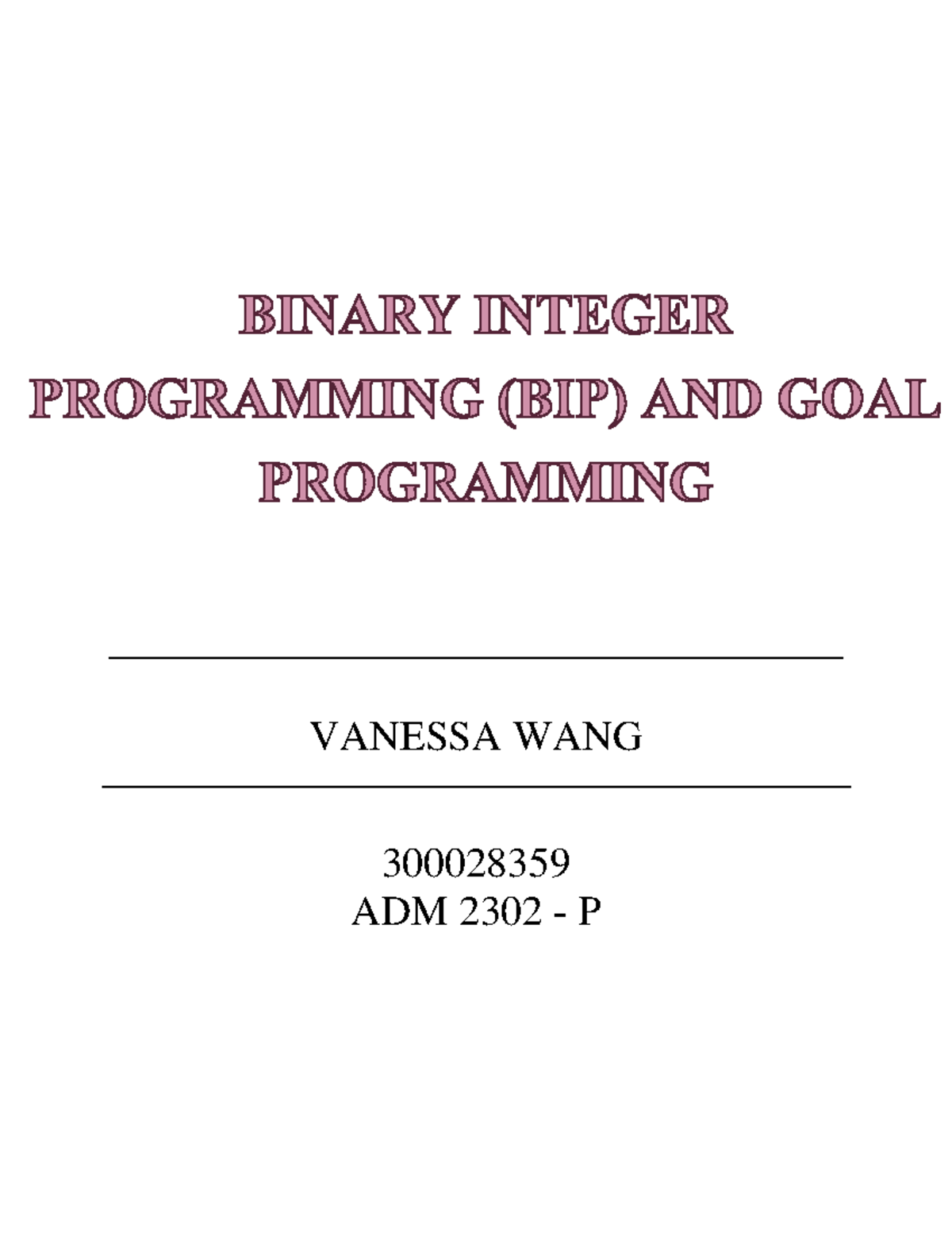 Assignment 3 - with Jonathan Li - Warning: TT: undefined function: 32 Warning: TT: undefined ...