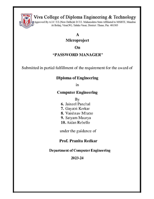 Python micro 2024 - A MICRO PROJECT REPORT ON “PYTHON” SUBMITTED TO THE ...