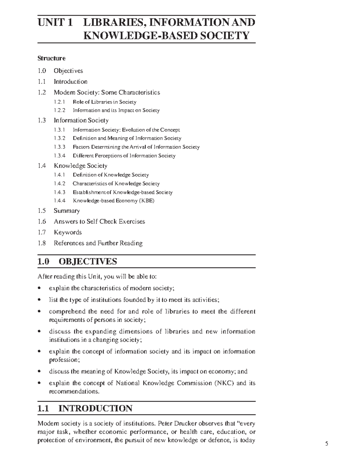 Library AND Society - Libraries, Information and UNIT 1 LIBRARIES ...