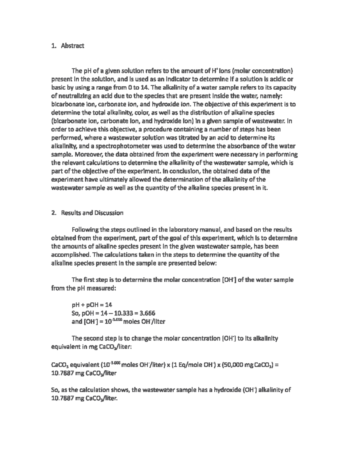 Lab Report Exp. #2.docx - CIVI 361 - Studocu