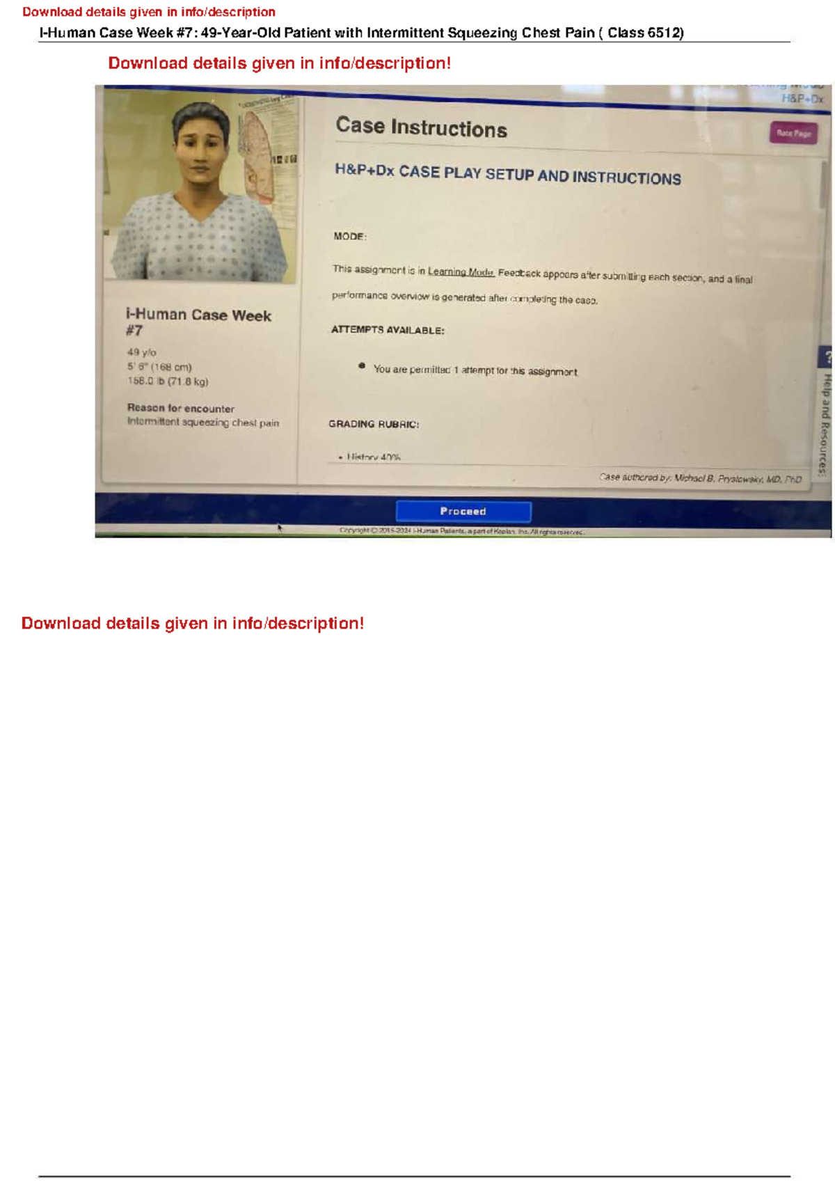 Comprehensive In-Depth Case Study Expert Review of a 49-Year-Old ...